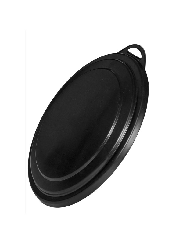VPLAST LID FOR 80L FEED BARREL, BLACK - MADE IN SWEDEN - €7.00 - Vplast